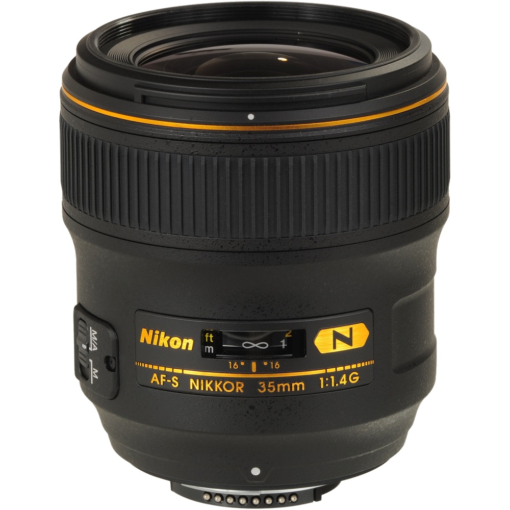 Объектив Nikon AF-S NIKKOR 35mm f/1.4G – цены и скидки