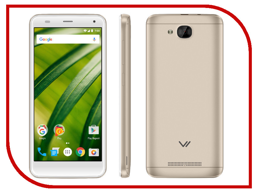 Сотовый телефон Vertex Смартфон VERTEX Impress Forest Gold (золото ...