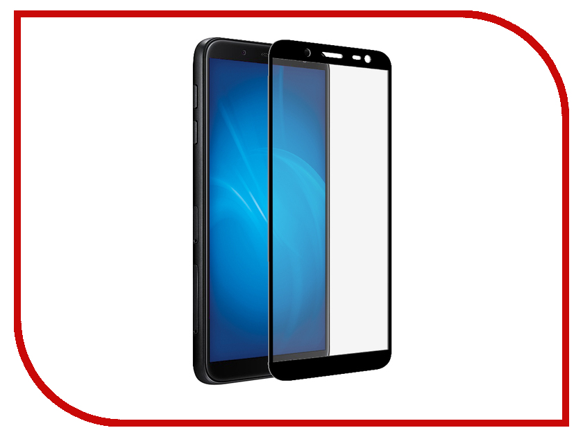 Аксессуар Onext Защитное стекло One-XT для Samsung Galaxy J8 3D (черное ...